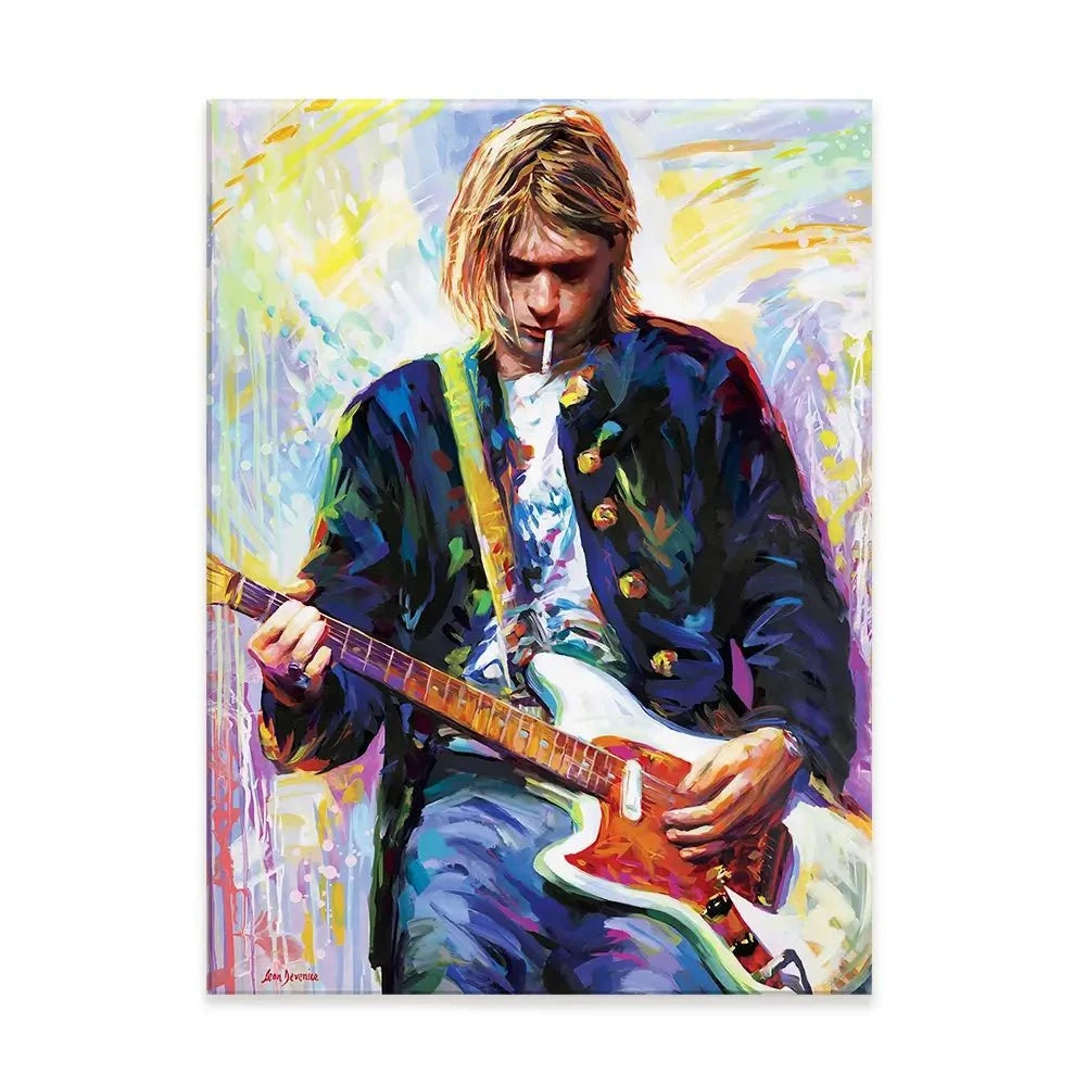 Kurt Cobain Canvas Print