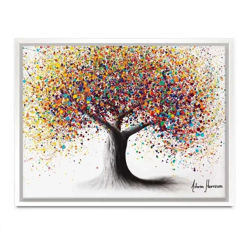 Tree canvas painting store