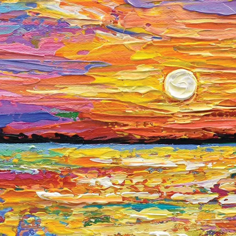 All Encompassing Sunset Art Print | Sunset Art Print | Sunset Poster ...