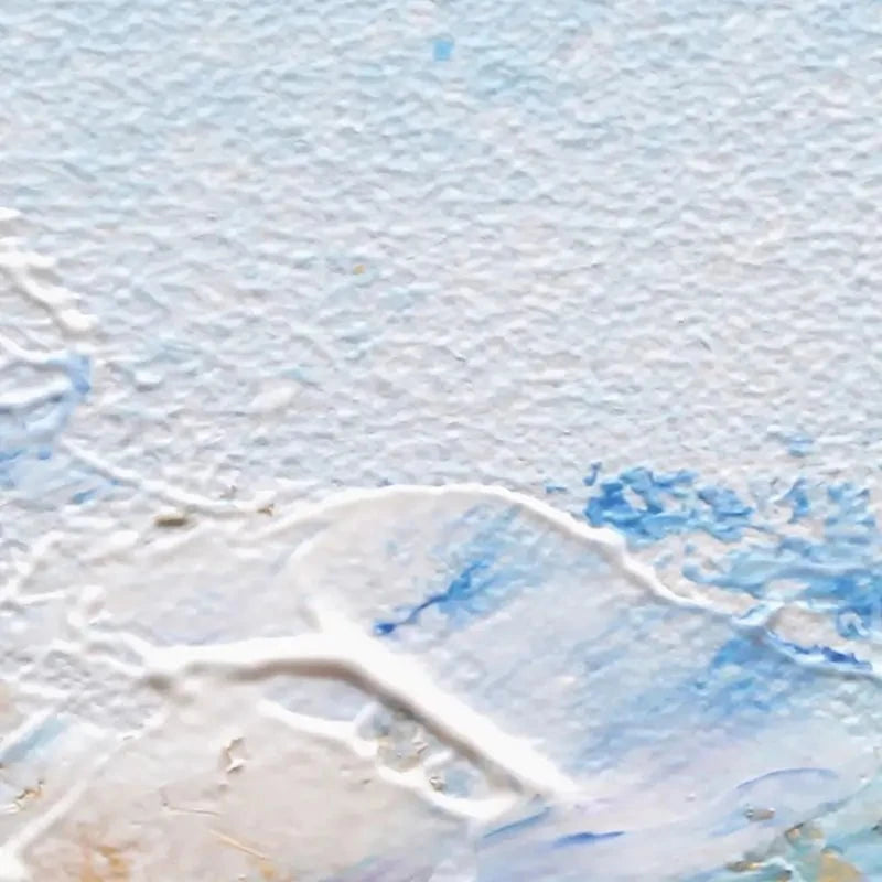 Abstract Azure Art Print – Art Print Shop