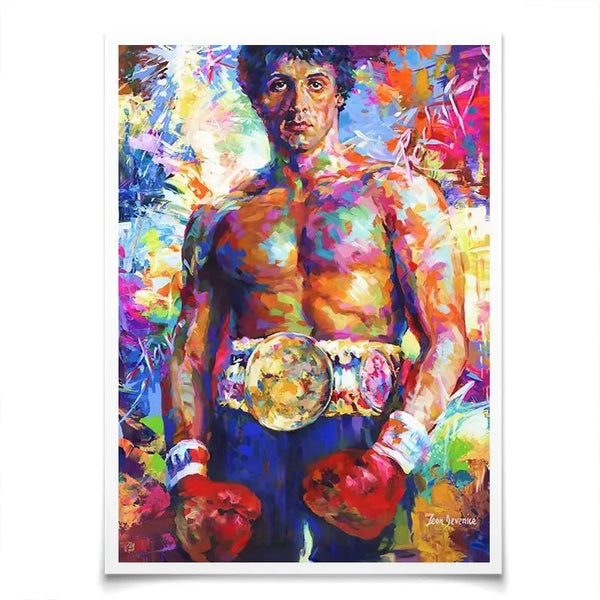 Rocky Art Print – Art Print Shop