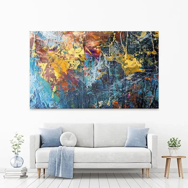 Abstract Mess Canvas Print – Art Print Shop
