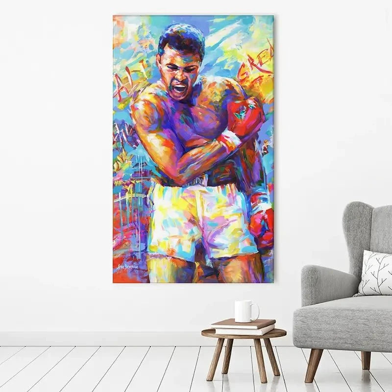 Muhammad Ali Canvas Print – Art Print Shop