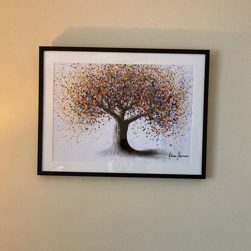 Rainbow Soul Tree Framed Art Print | Rainbow Soul Tree Artwork – Art ...
