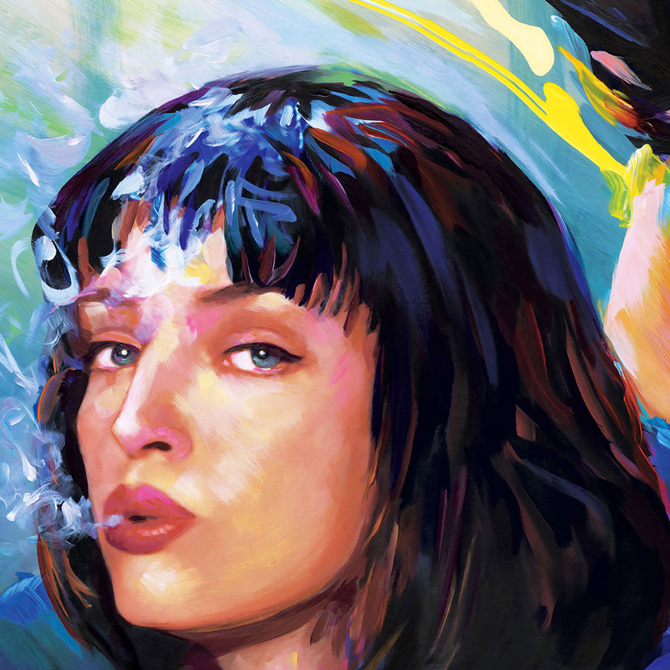 Colourful Pulp Fiction Art Print – Art Print Shop
