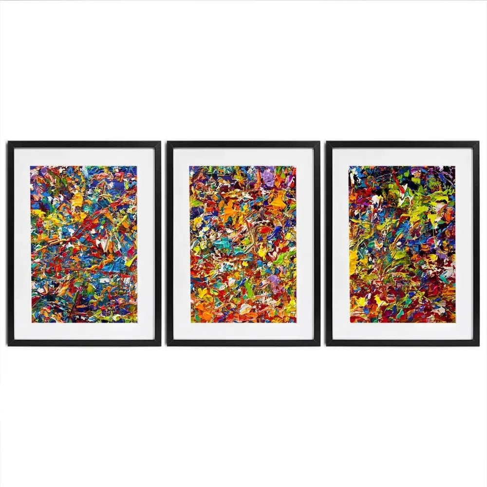 20 Million Things To Do Framed Art Print Trio