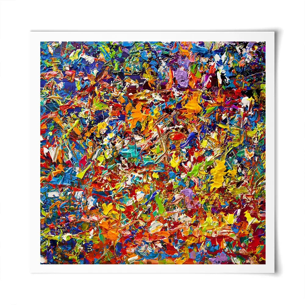 20 Million Things To Do Square Art Print