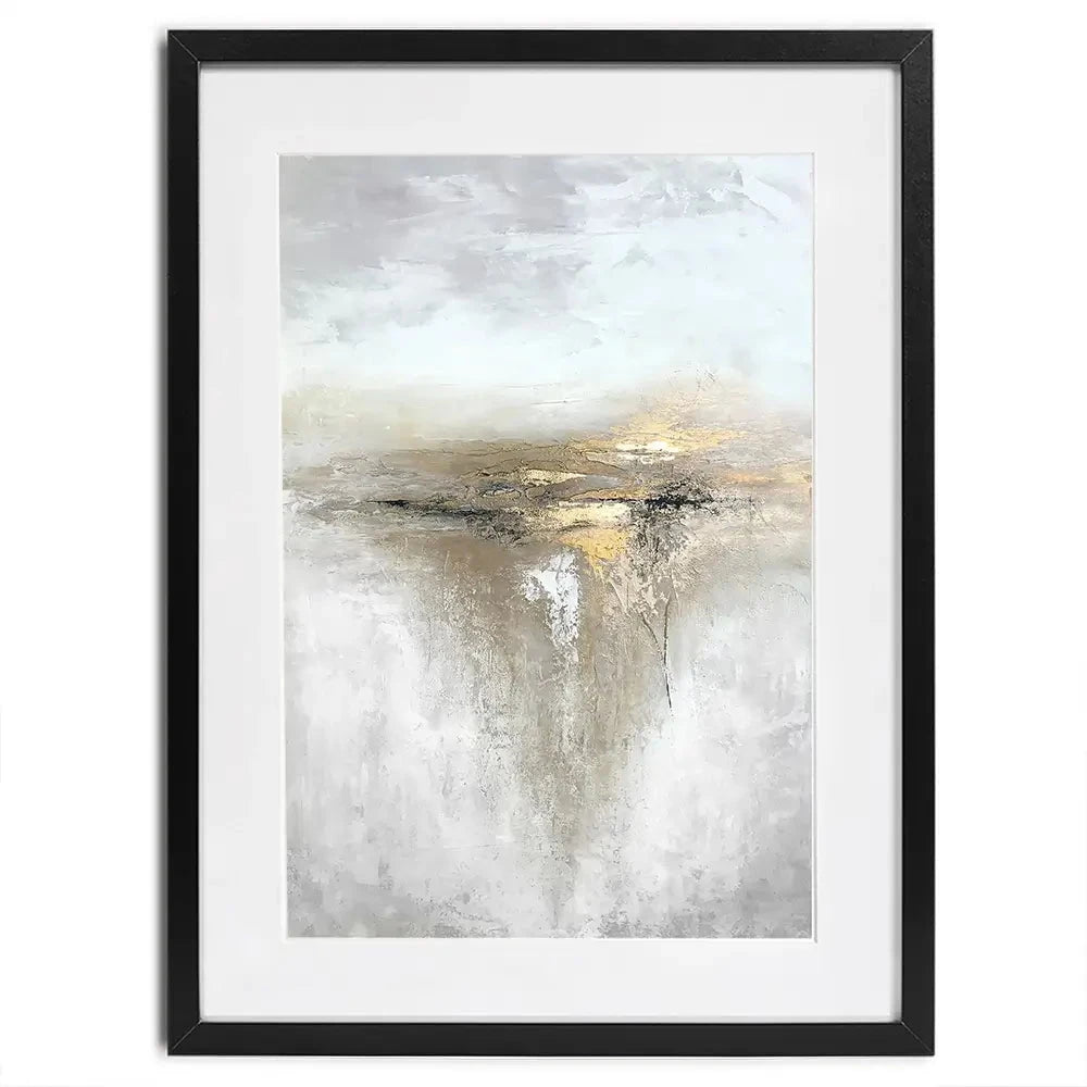 A Simple Abstract Framed Art Print
