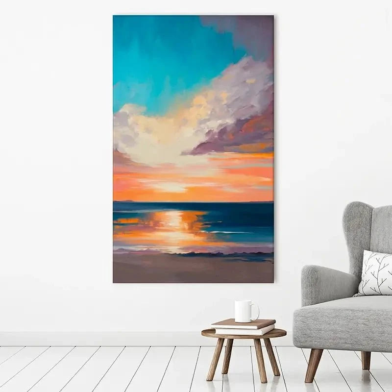 A Sunset Portrait Canvas Print