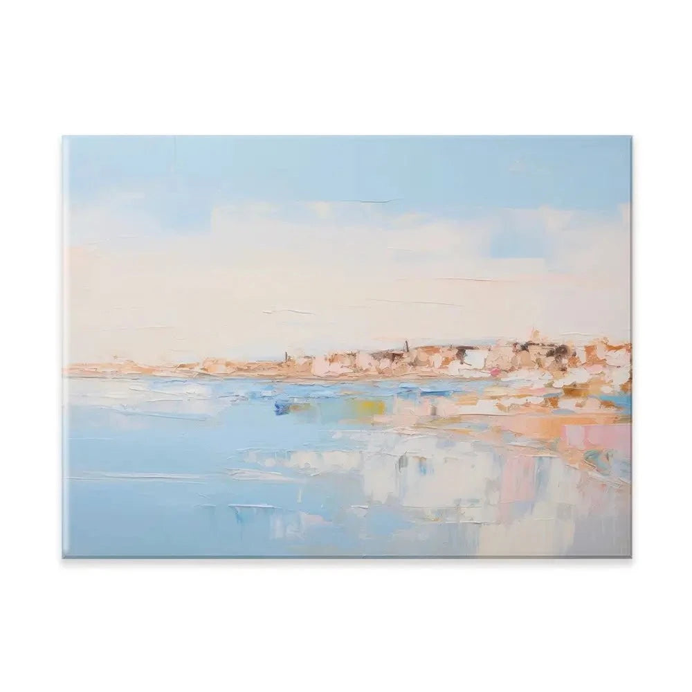 Abstract Beach Canvas Print