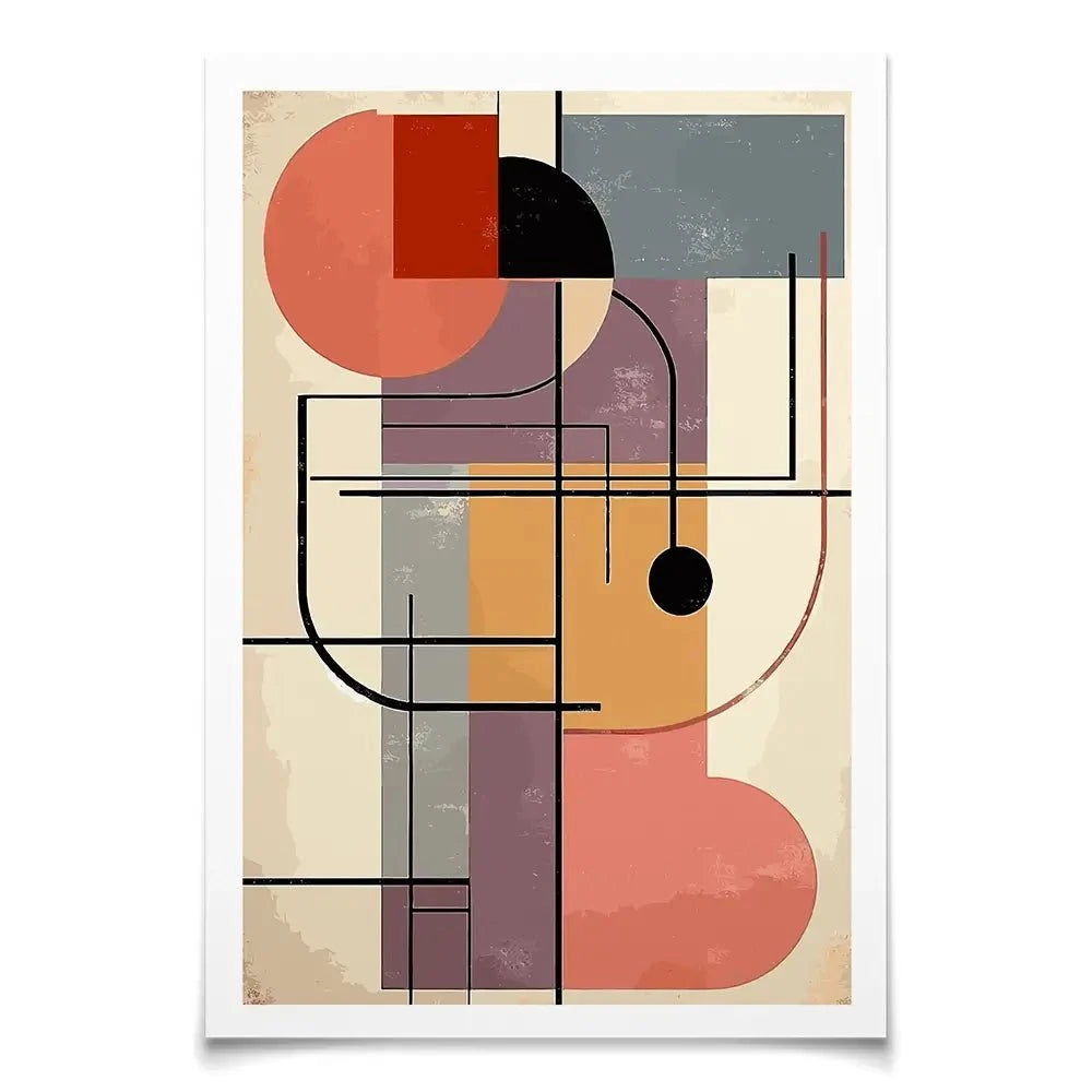 Abstract Dimensions Art Print