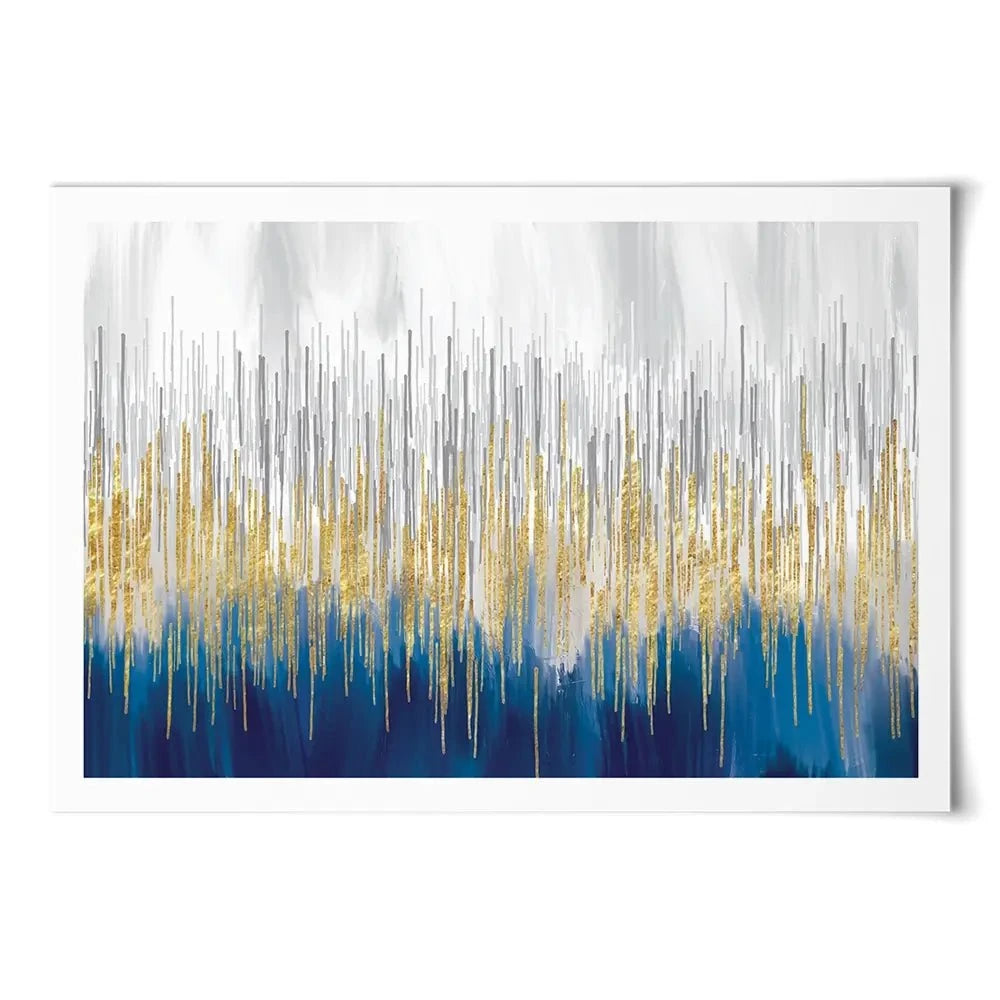 Abstract Parallels Art Print