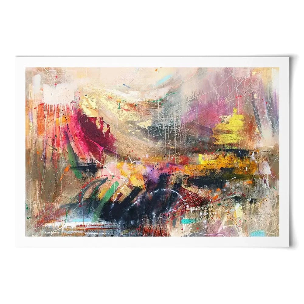 Abstract Story Art Print