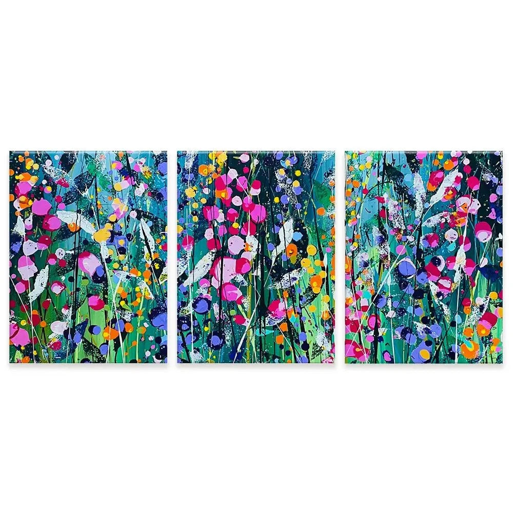 Adele Trio Canvas Print