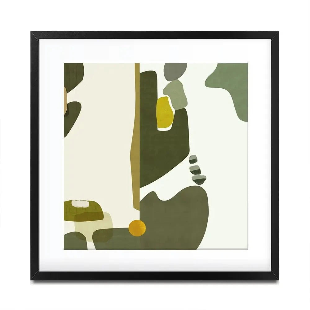 All Of It Square Framed Art Print