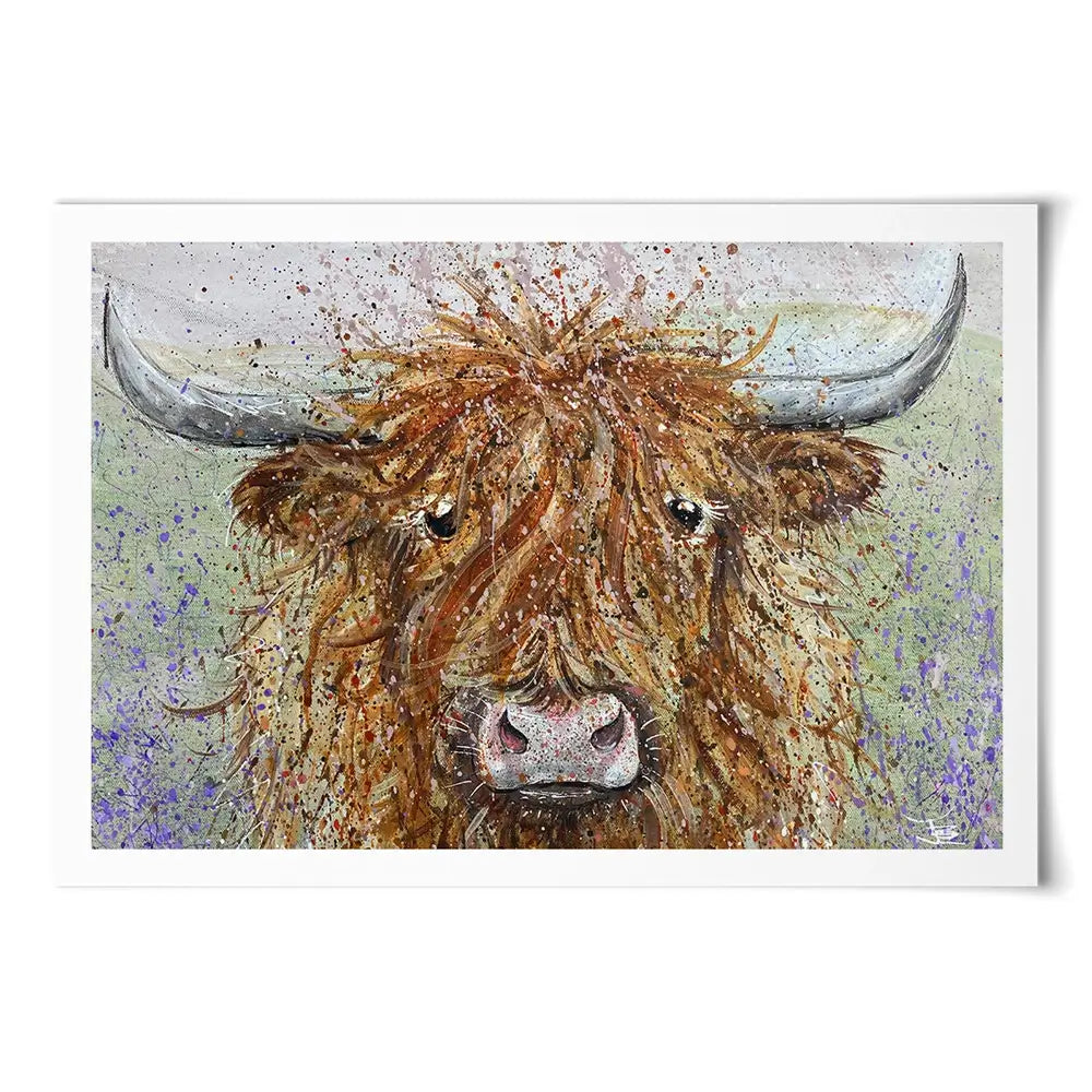 Angus Art Print