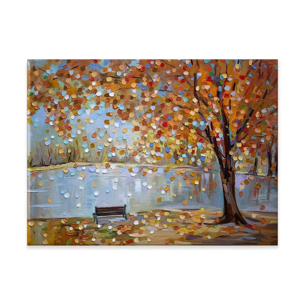 Autumn Veil Canvas Print