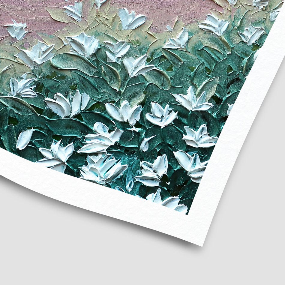 Beachy Flowers Art Print – Art Print Shop