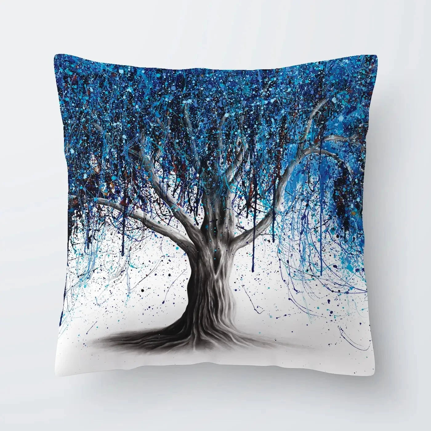 Blue Midnight Tree Cushion