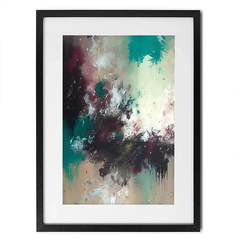 Bold Abstract Framed Art Print