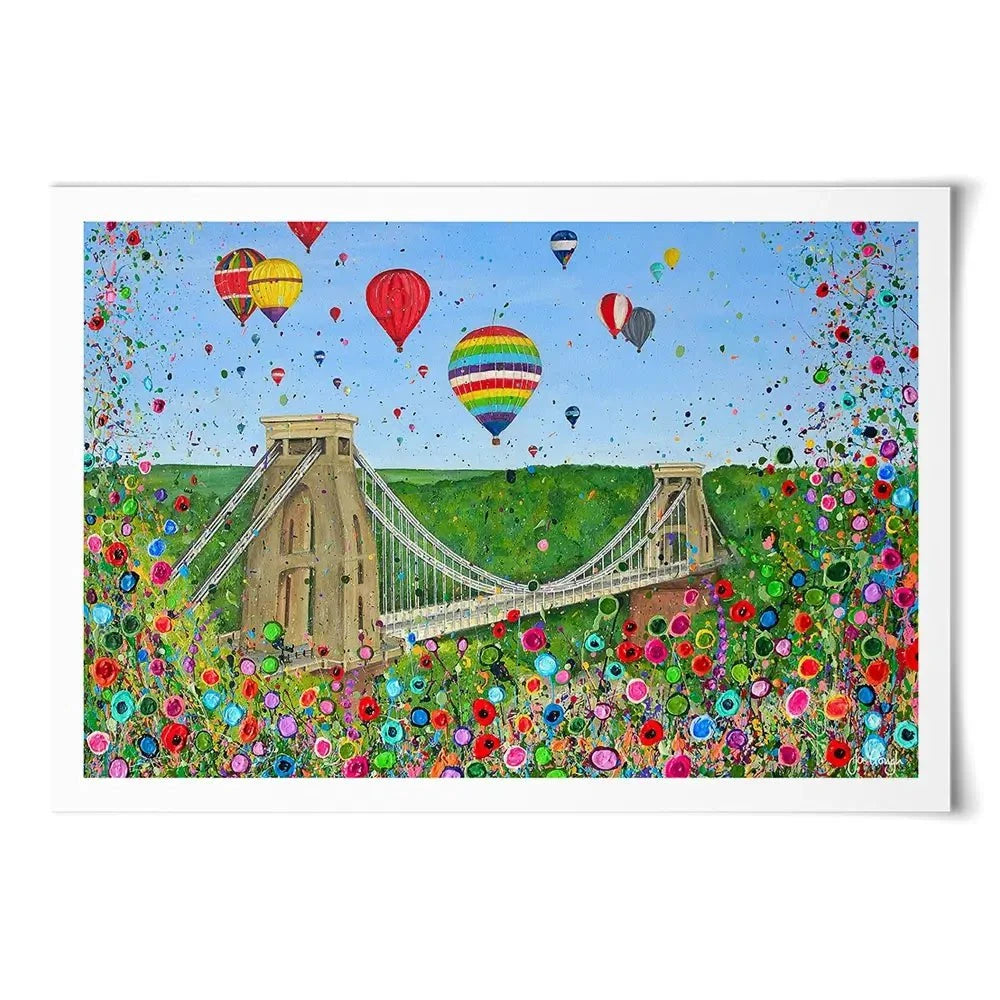 Bristol Suspension Bridge Art Print