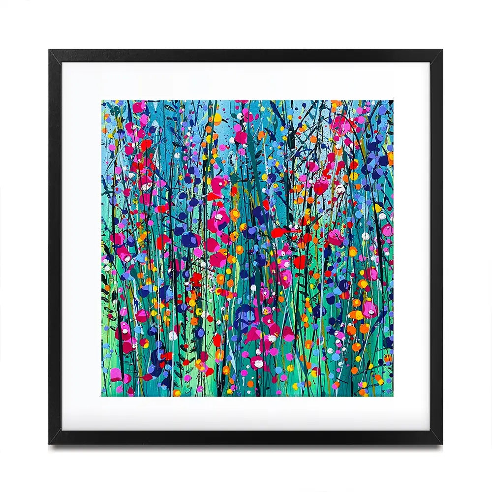 Bryony Square Framed Art Print