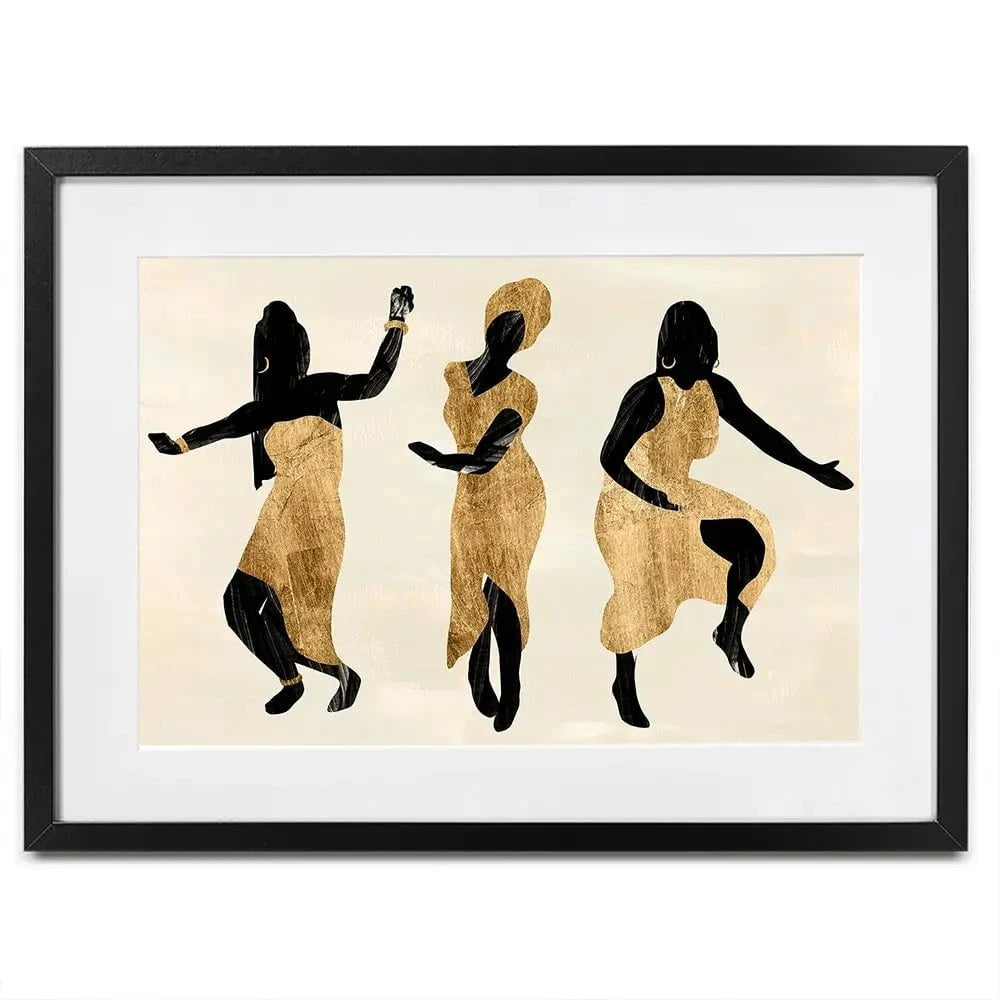 Celebration Dance Framed Art Print