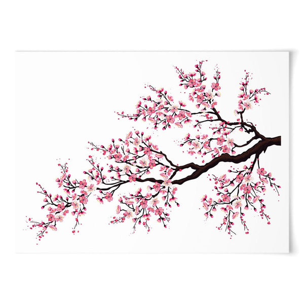 Cherry Blossom Branch Art Print – Art Print Shop