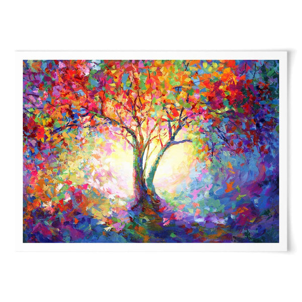 Colourful Tree Of Life Art Print – Art Print Shop