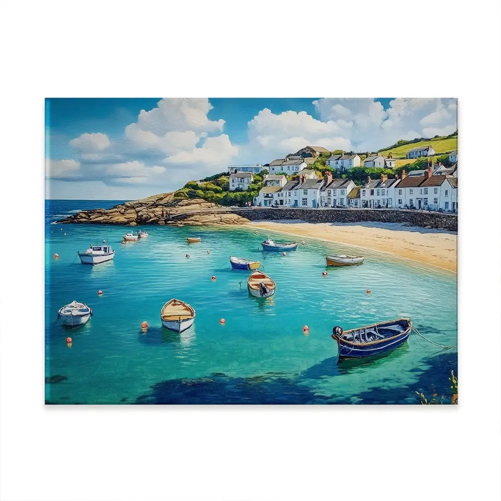 Cornwall Coast Canvas Print