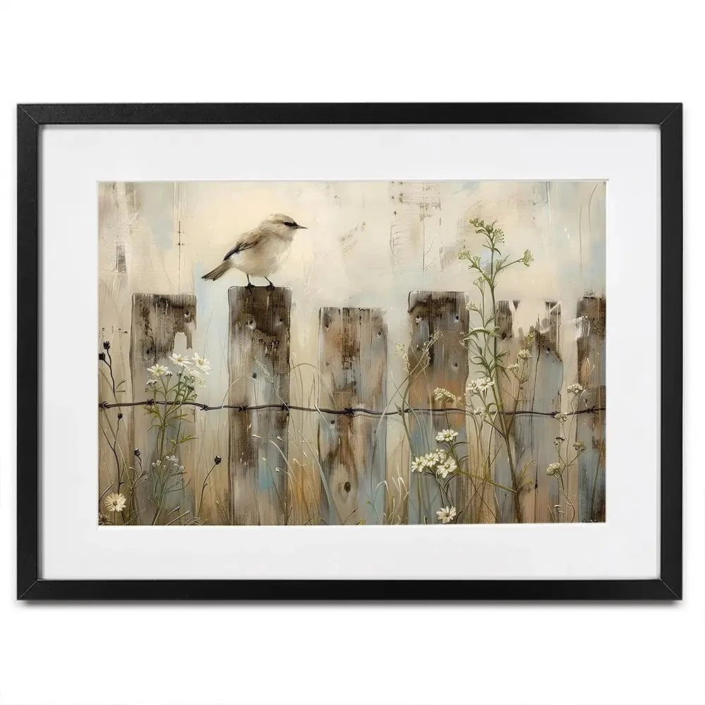Country Bird Framed Art Print