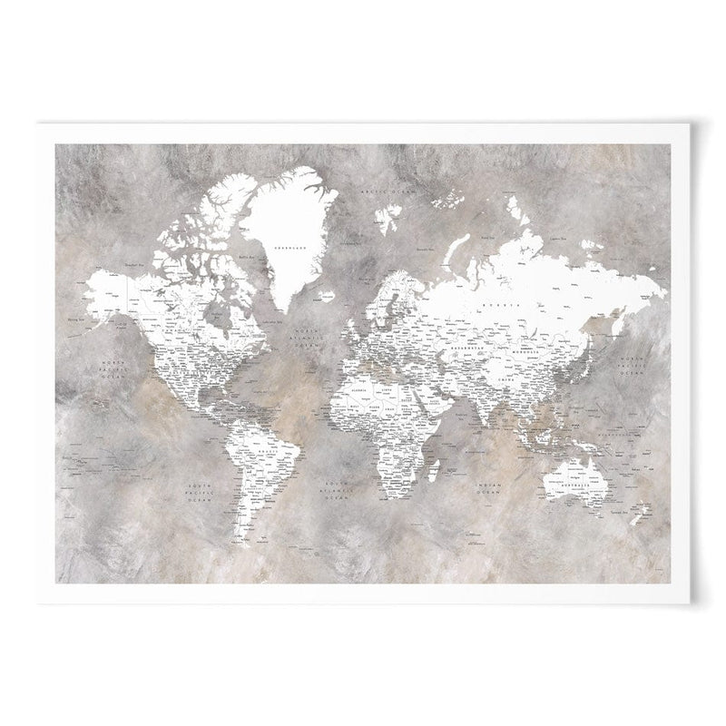 Art Poster Prints – Tagged "world map" – Art Print Shop