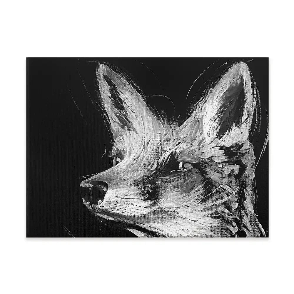Eclipse Fox Canvas Print