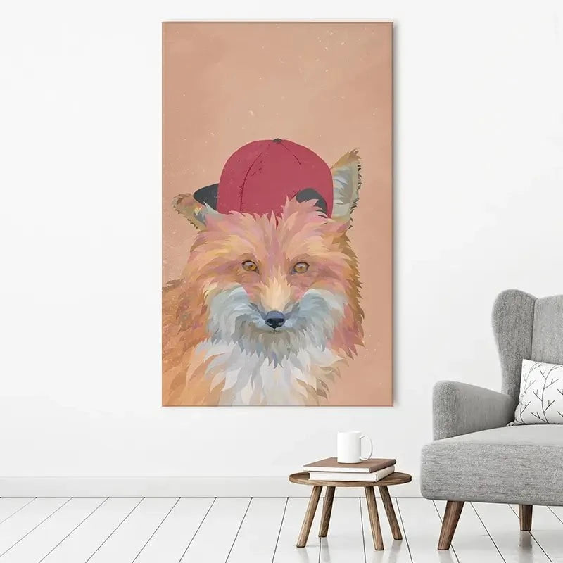 Feeling Foxy Canvas Print