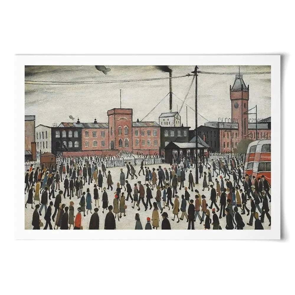 Going To Work Art Print