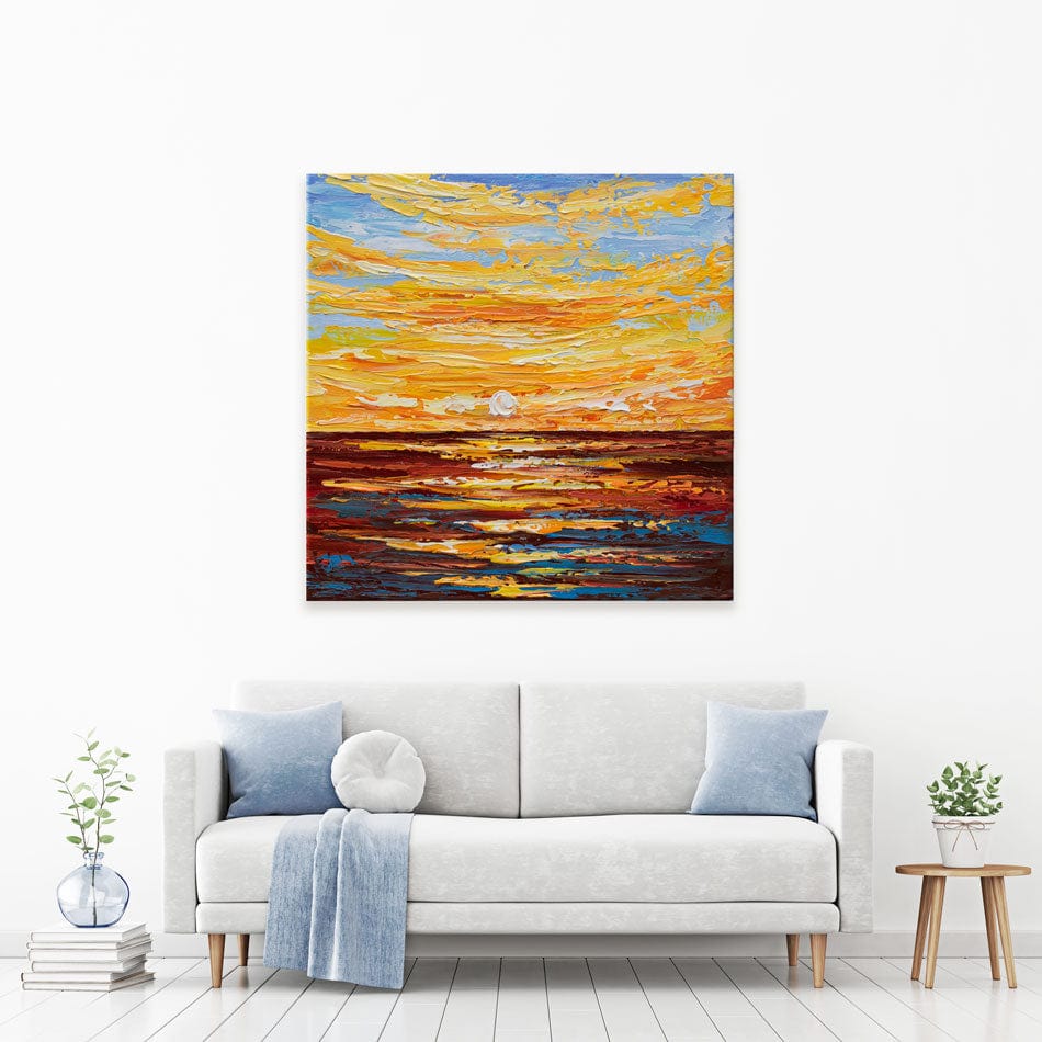 Golden Sunset Canvas Print