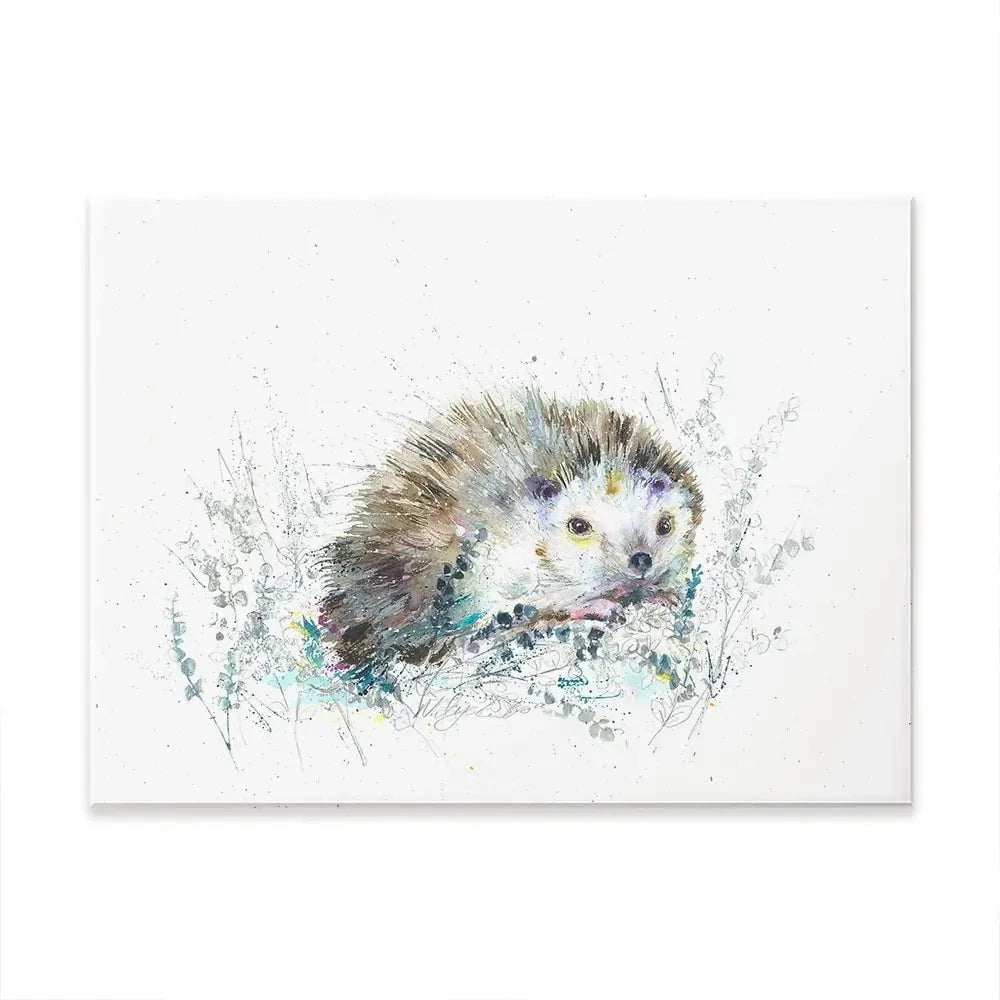 Hello Hedgehog Canvas Print