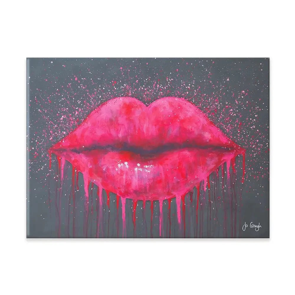 Hot Lips Canvas Print