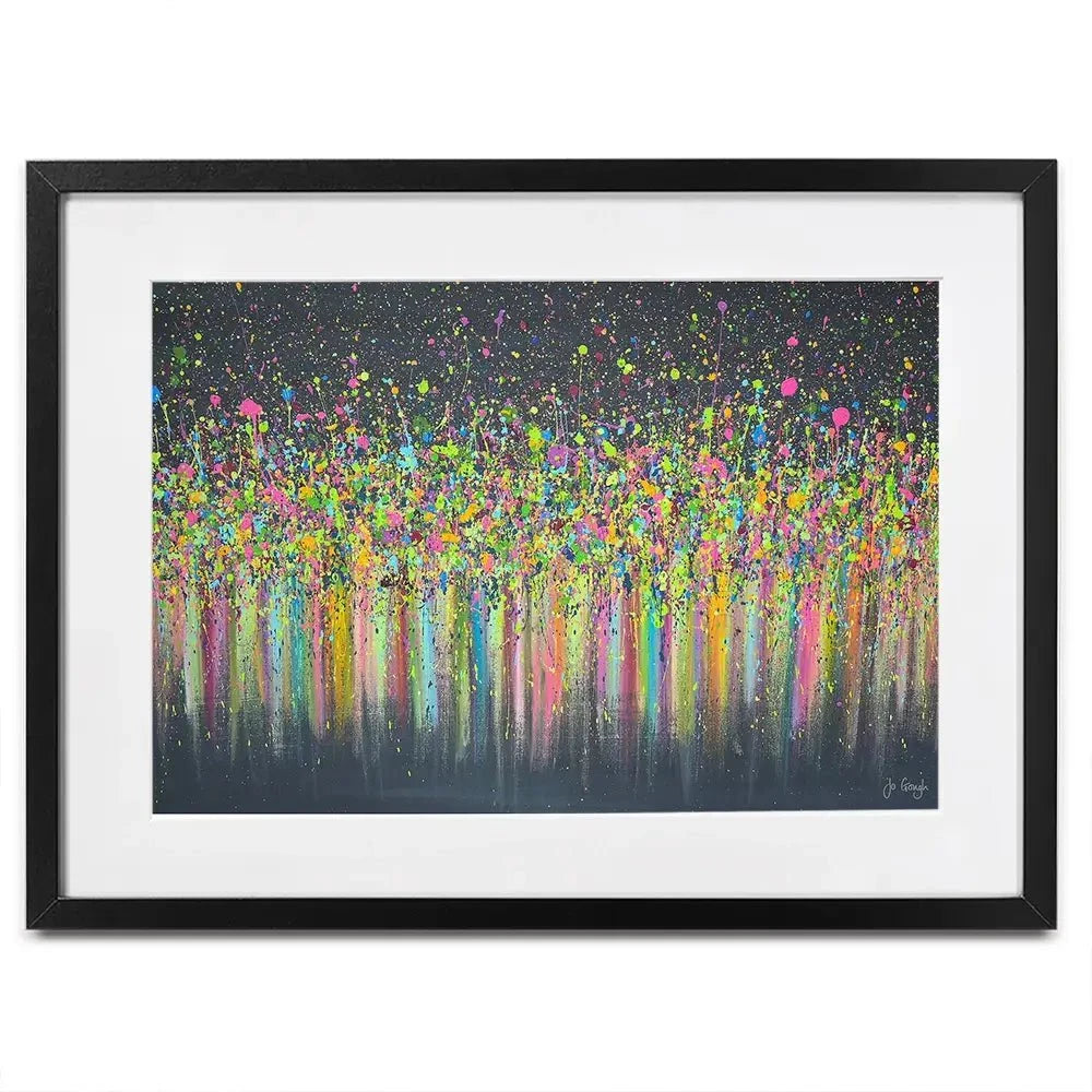 I'm Happiest With You Framed Art Print