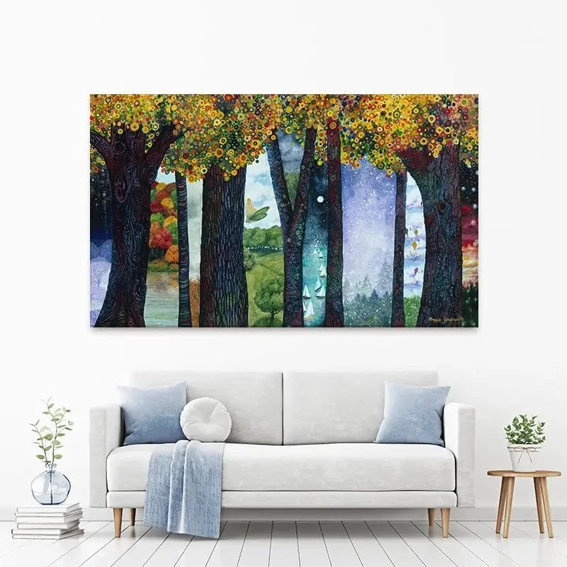 Inbetween Places Canvas Print