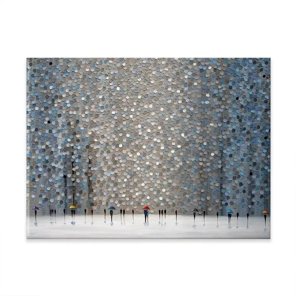 Infinity Rain Canvas Print