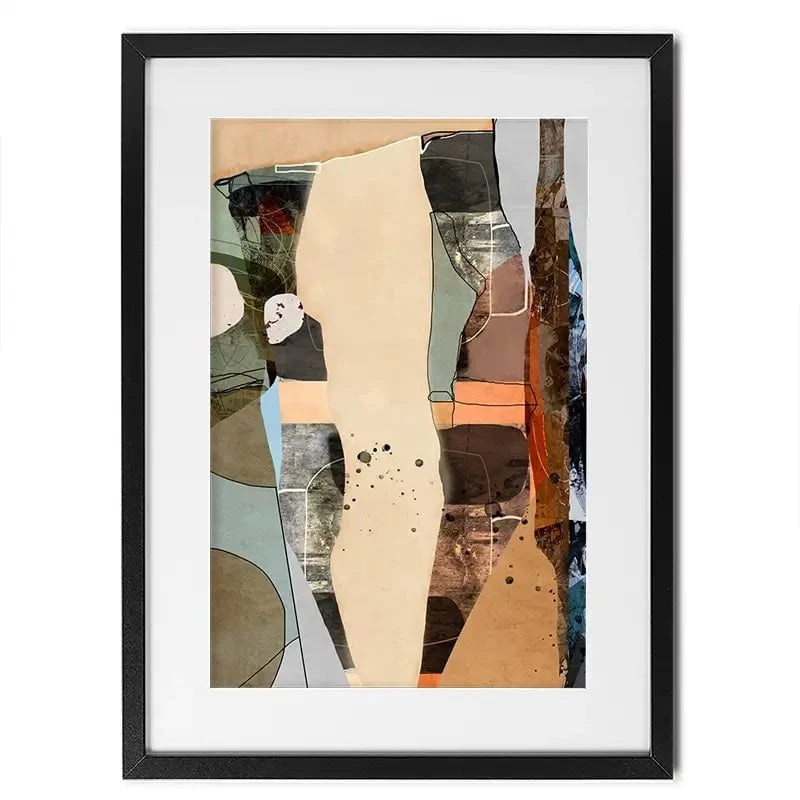 Integration Framed Art Print