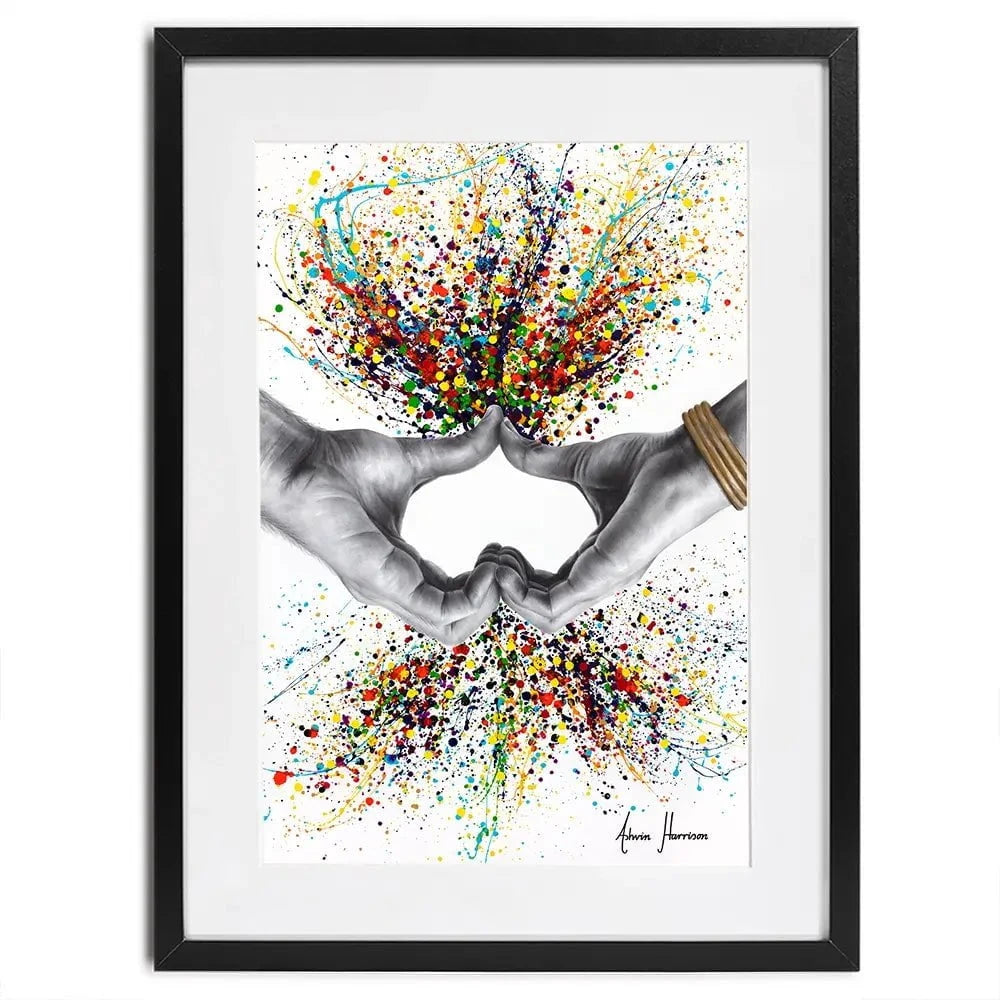 Let's Go Together Framed Art Print