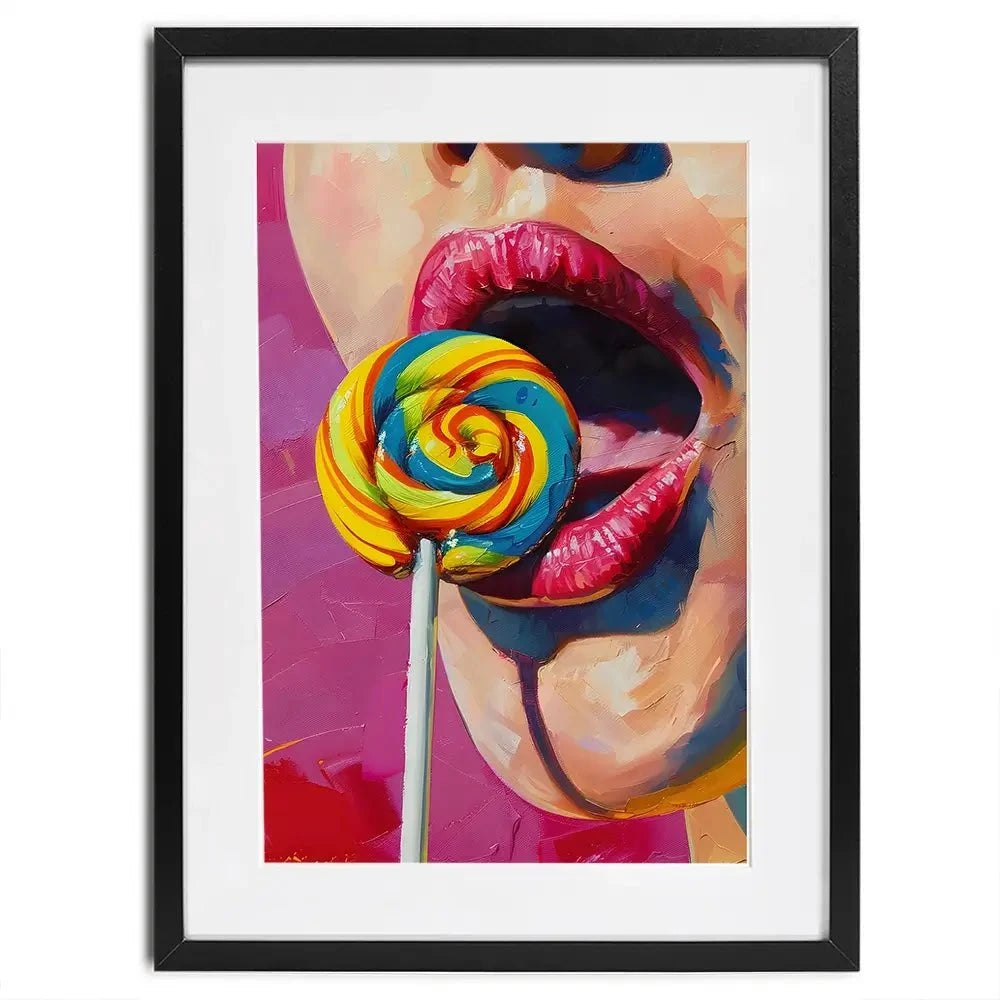Lollipop Framed Art Print