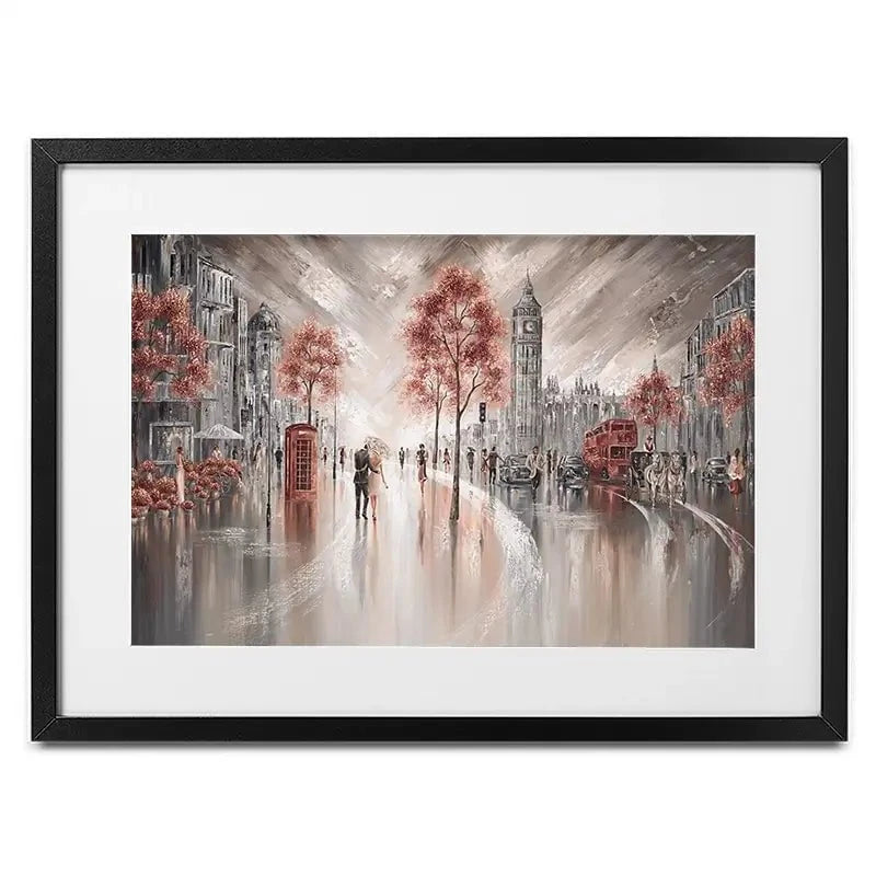 London Luxe Framed Art Print