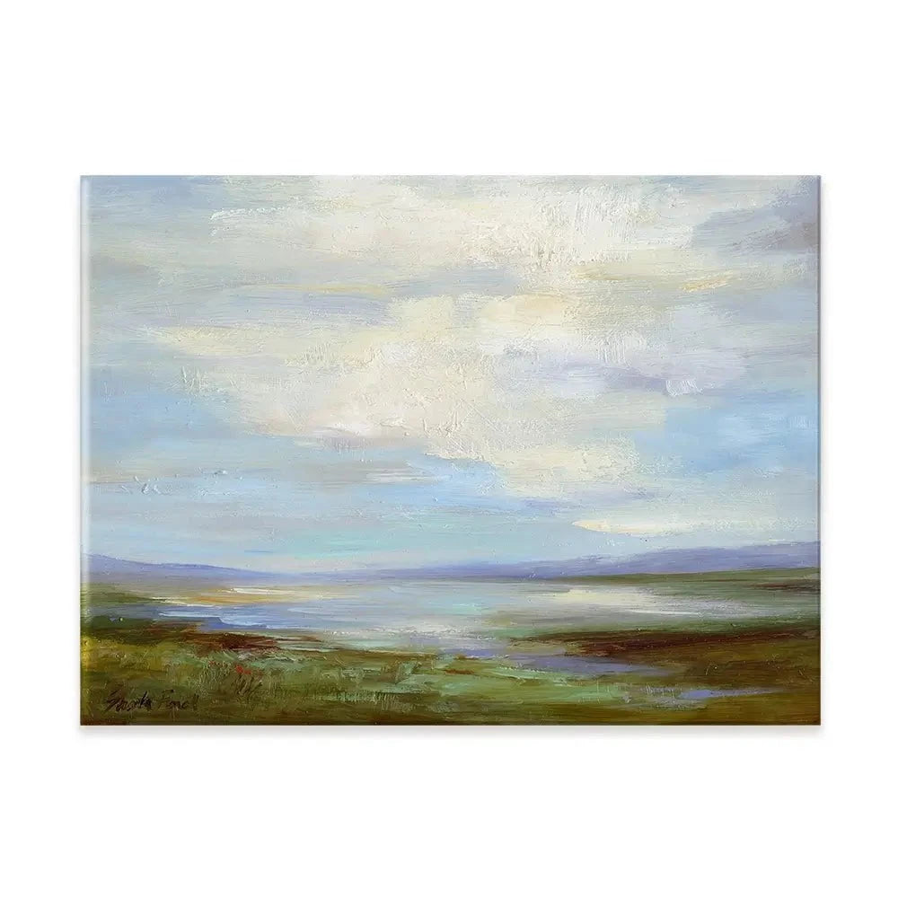 Looking North Canvas Print