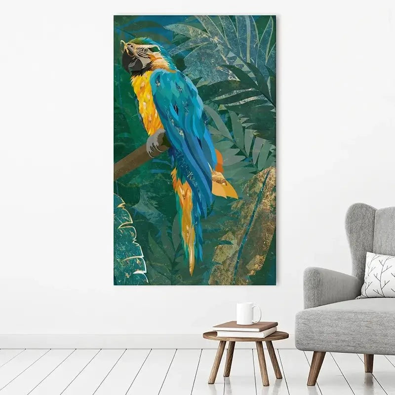 Macaw Canvas Print