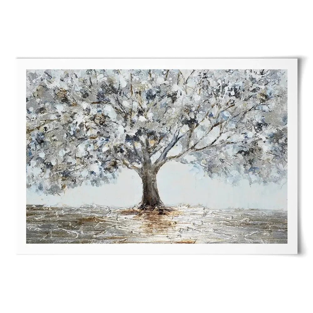Magnificent Grey Tree Art Print