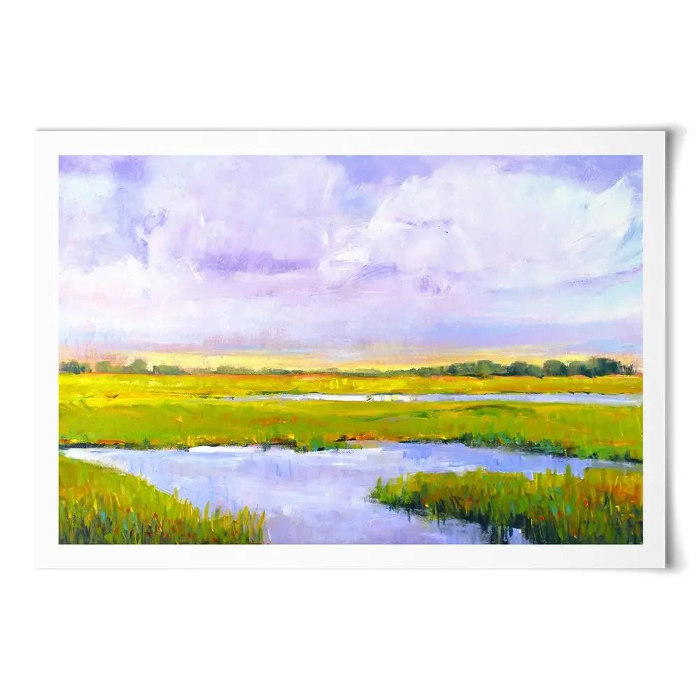 Marshes Art Print