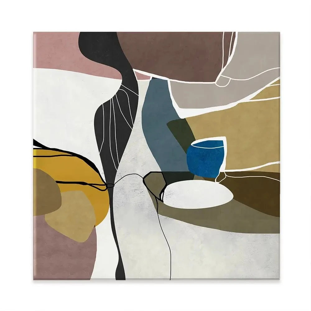 Modernistic Square Canvas Print